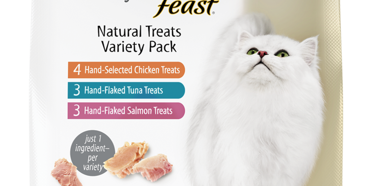 Scrumbles Cat Treats PURINA Fancy Feast Purely Natural Variety Pack Cat ...